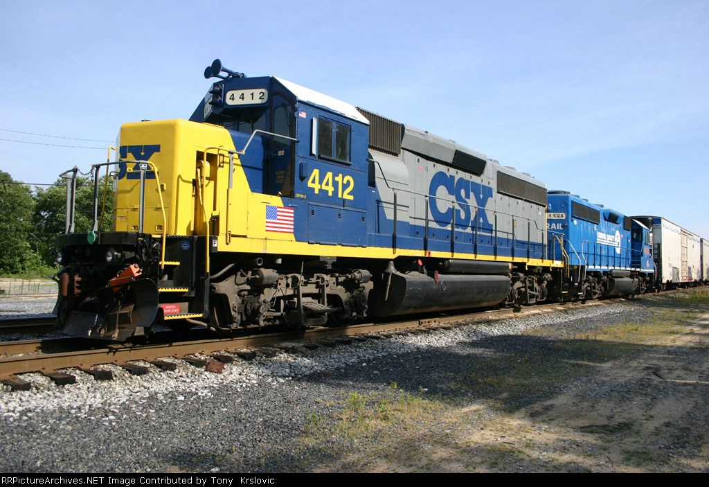 CSX 4412 Four Axle Unit|
